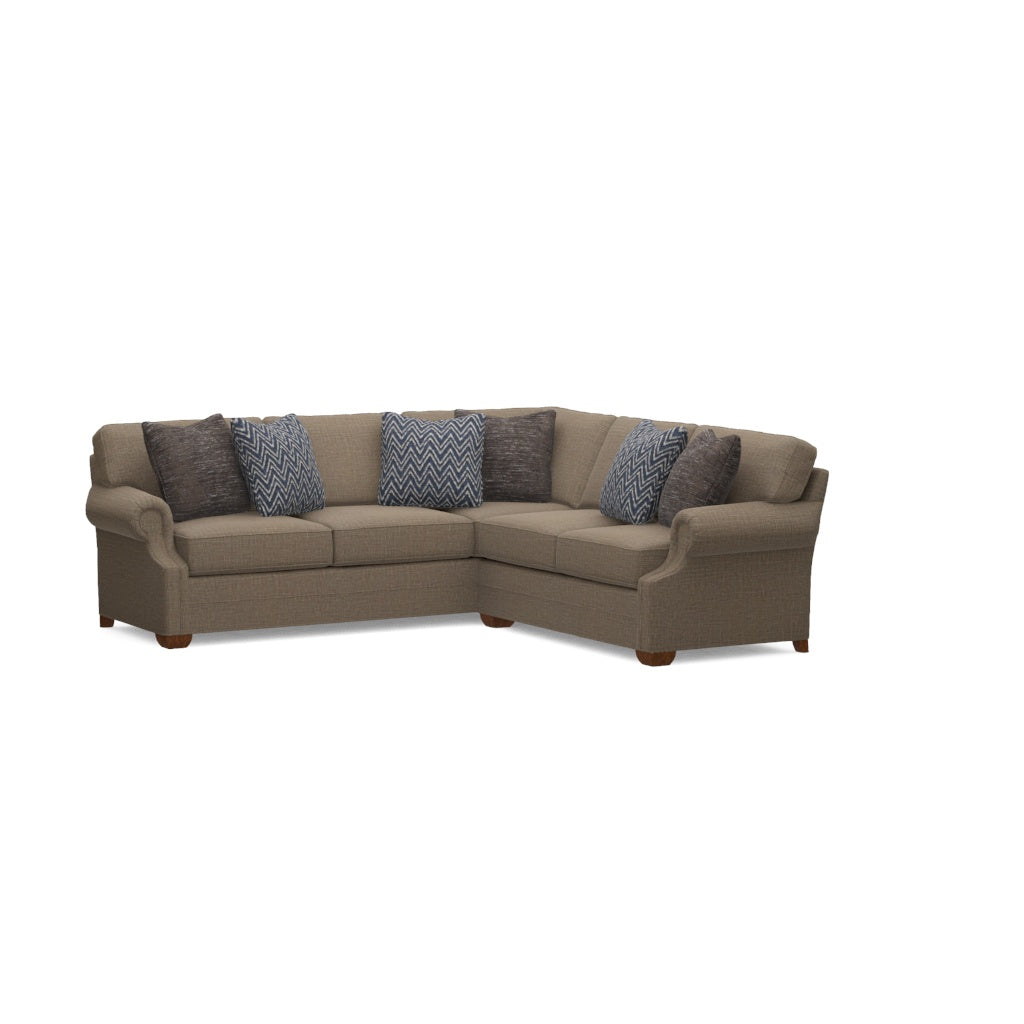 Customizable Cornerstone Sectional Sofa (LAF Corner Sofa / RAF Love Se ...