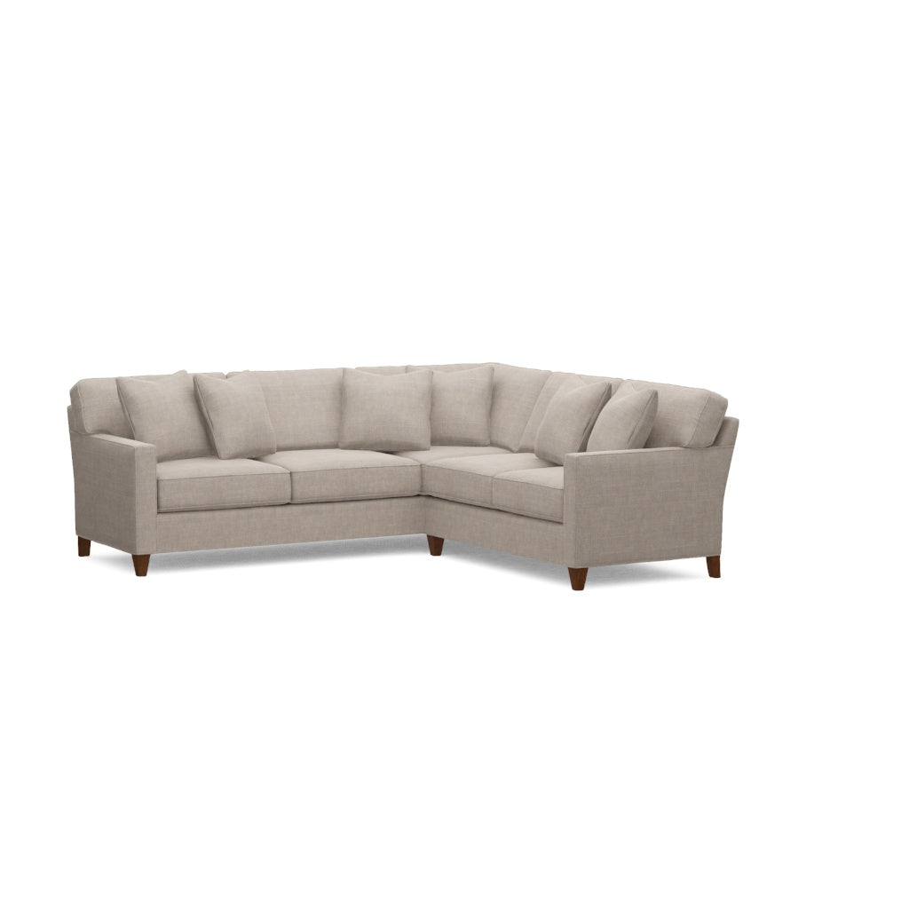 Customizable Cornerstone Sectional Sofa (LAF Corner Sofa / RAF Love Se ...
