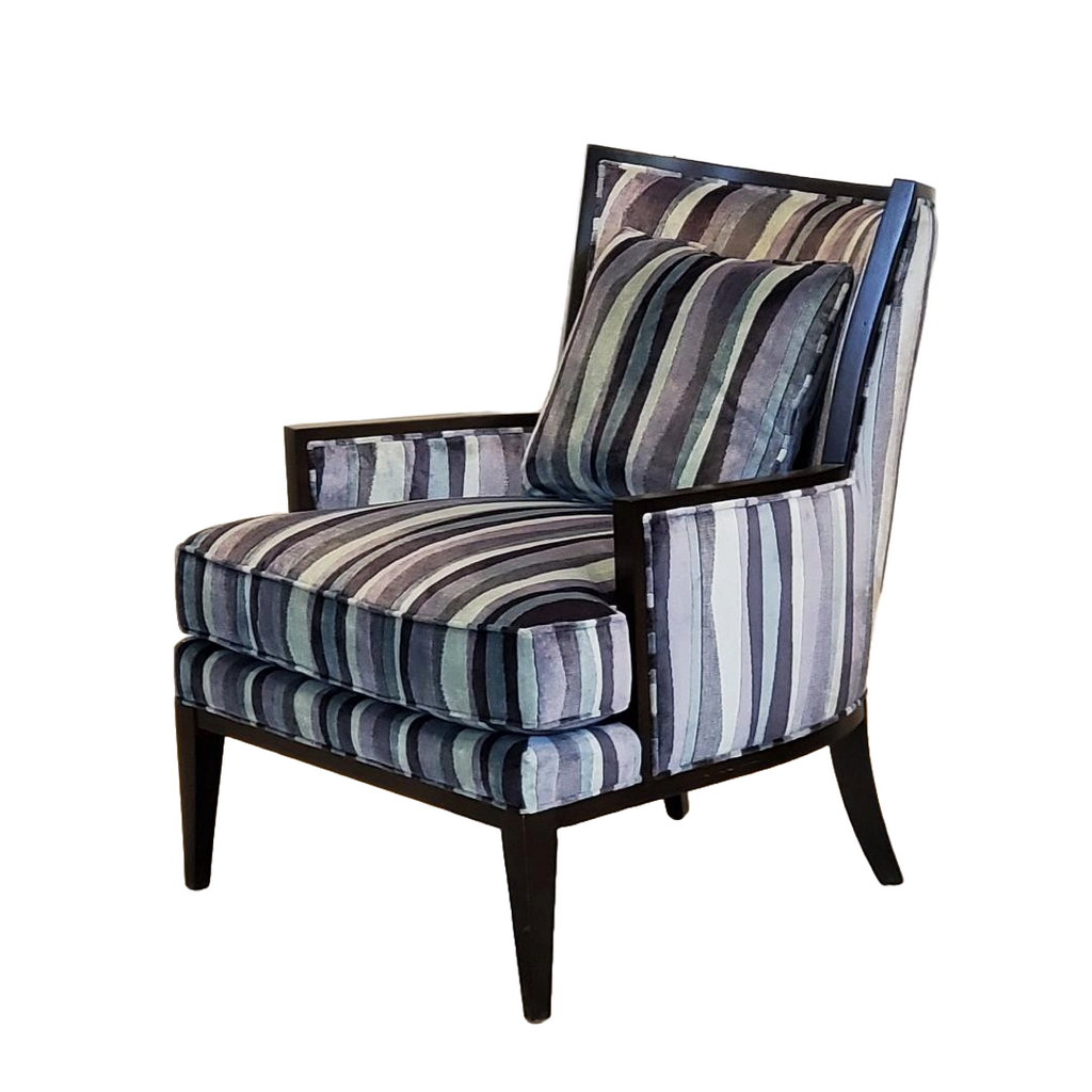 Columbo Chair With Brierwood Finish – Kennedy Galleries