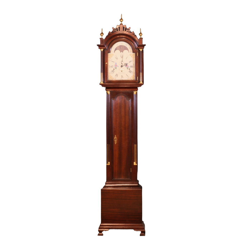 Mahogany Grandfather Clock – Kennedy Galleries