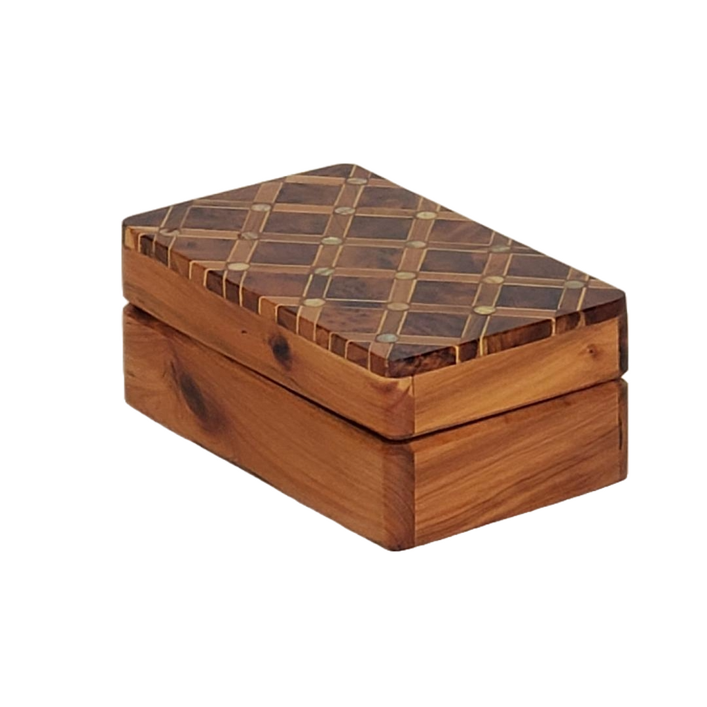 Wooden inlaid Moroccan Box – Kennedy Galleries