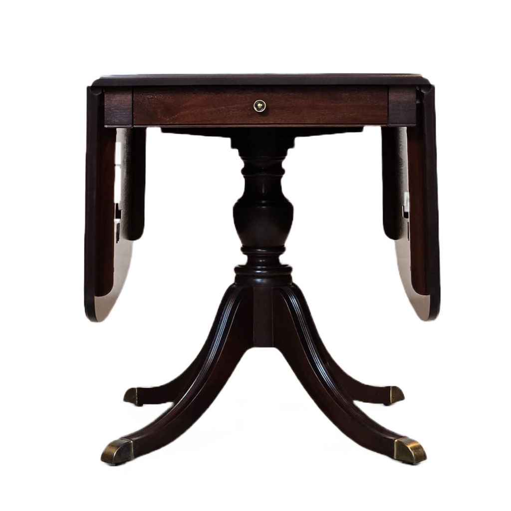 Gibbard Solid Dark Mahogany Dining Table – Kennedy Galleries