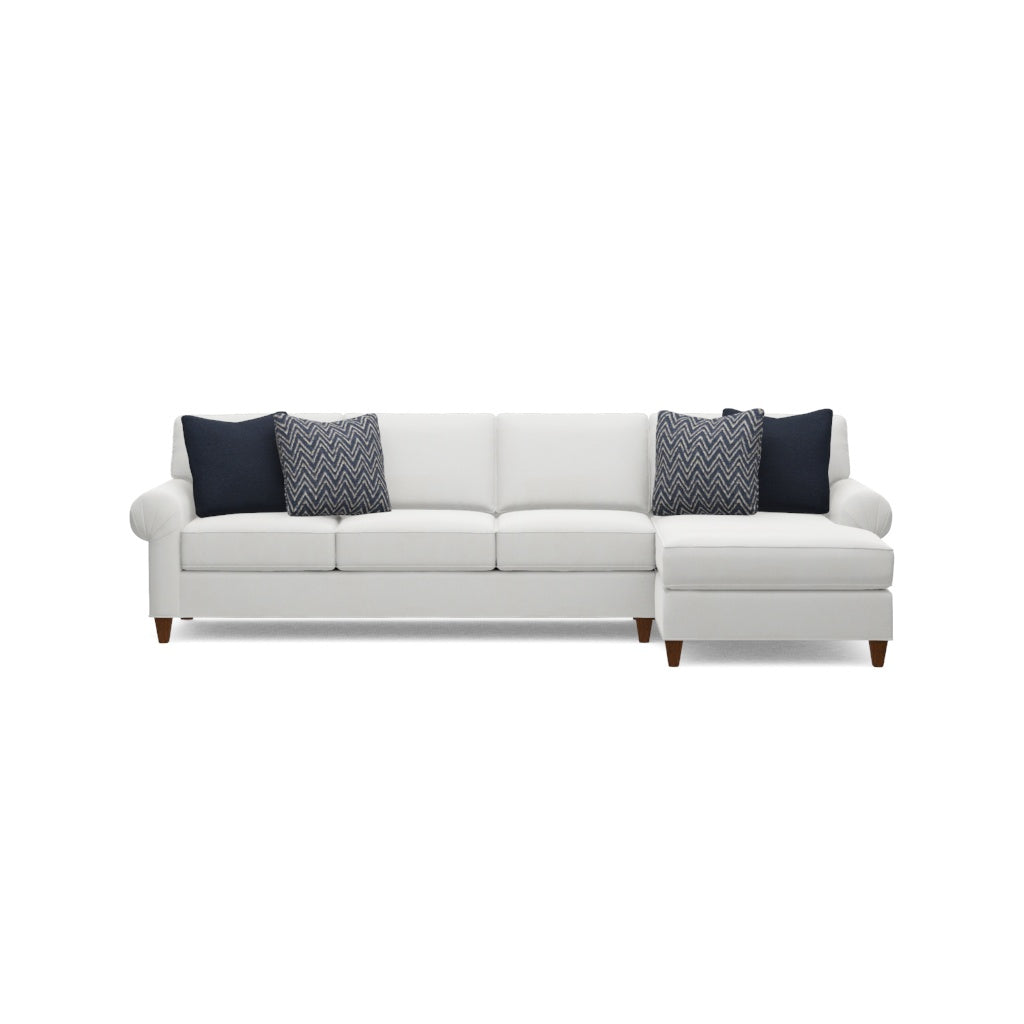 Customizable Cornerstone Sectional Sofa (LAF Sofa / RAF Chaise) 36"D ...